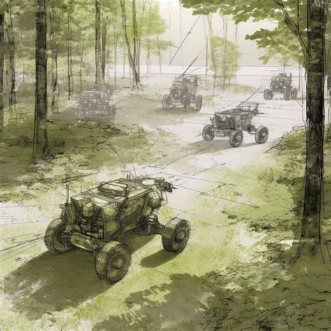 Swarmbotics Ai Ground Swarm Robotics