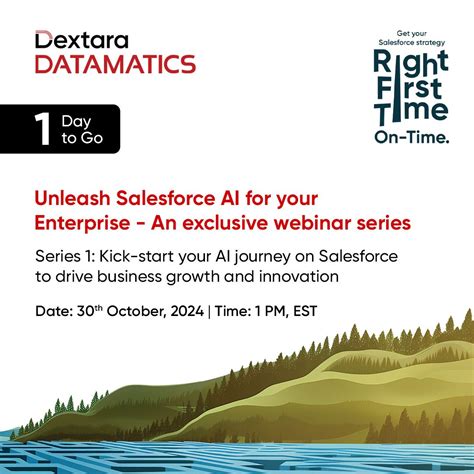 Datamatics On Linkedin Webinar Salesforceai Businessgrowth Innovation Rightfirsttimeontime