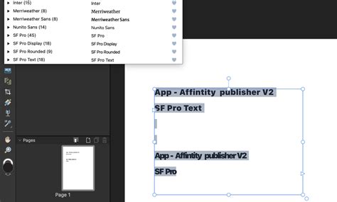 Incorrect Kerning For Fonts V2 Bugs Found On Macos Affinity Forum