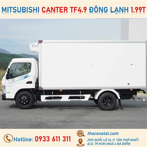 Xe TẢi ĐÔng LẠnh Mitsubishi Fuso Canter Tf4 9 1t9