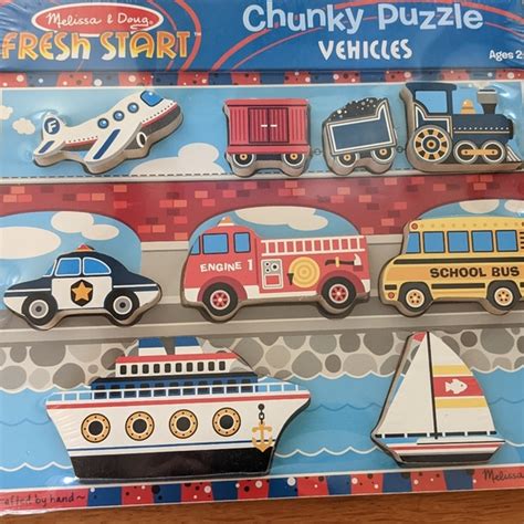 Melissa And Doug Toys Melissa And Doug Fresh Start Chunky Puzzle