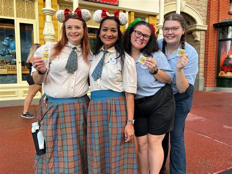 Cast Members Welcoming Guests To The Holiday Season At Magic Kingdom