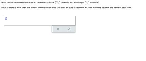 [solved] What Kind Of Intermolecular Forces Act Between A