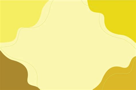 Premium Vector Minimalist Yellow Background