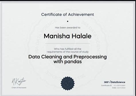 Manisha Halale On Linkedin Datascience Datacleaning Datapreprocessing Pandas Python