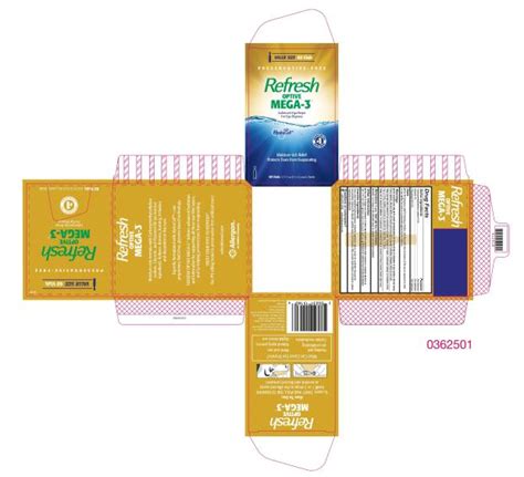 Product Images Refresh Optive Mega 3 Photos Packaging Labels