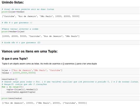 Listas no Python Métodos para Trabalhar as Listas