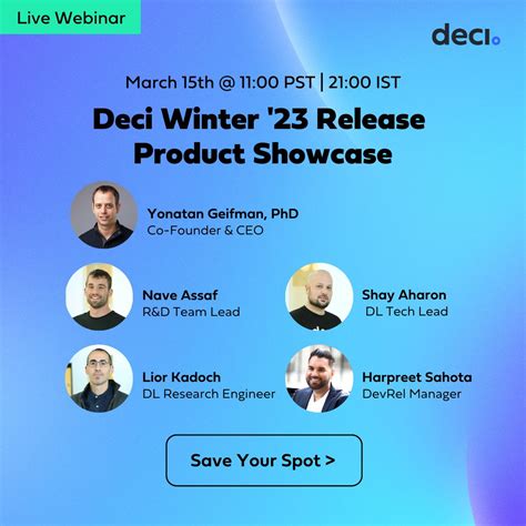 Deci Ai Acquired By Nvidia On Linkedin Live Webinar Deci 2023
