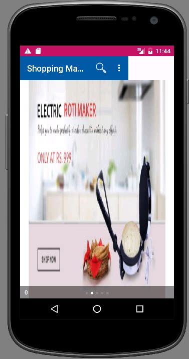 Android After Adding Scroll View Image Silder Is Does Not Show Stack Overflow