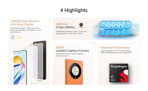 Honor X B G Gb Gb Sunrise Orange Dual Card Buy Online At Best Price In Egypt Souq Is