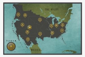 Panem District Map Official Panem Districts Map 400x400 Png