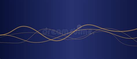 Thin Line Wavy Abstract Vector Background Stock Illustration Illustration Of Delicate