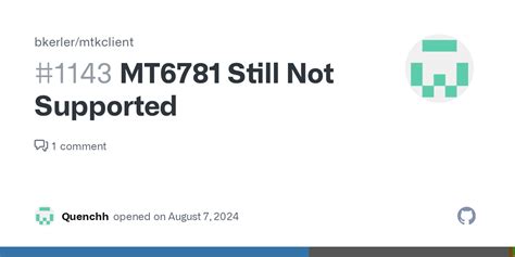 Mt6781 Still Not Supported · Issue 1143 · Bkerlermtkclient · Github
