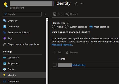 Azure Adf Using Azure Batch Throws Shared Access Signature Generation