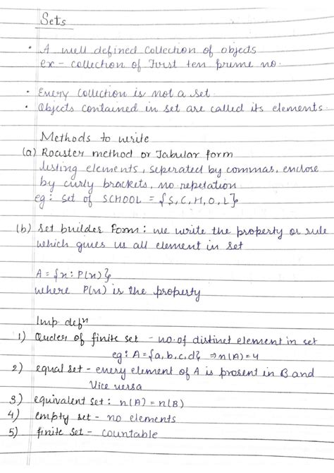 SOLUTION Sets Relation And Functions Compressed Studypool