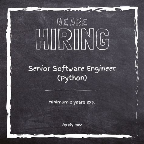 Job Here Global On Linkedin Seniorsoftwareengineerpython Softwareengineer Python Job