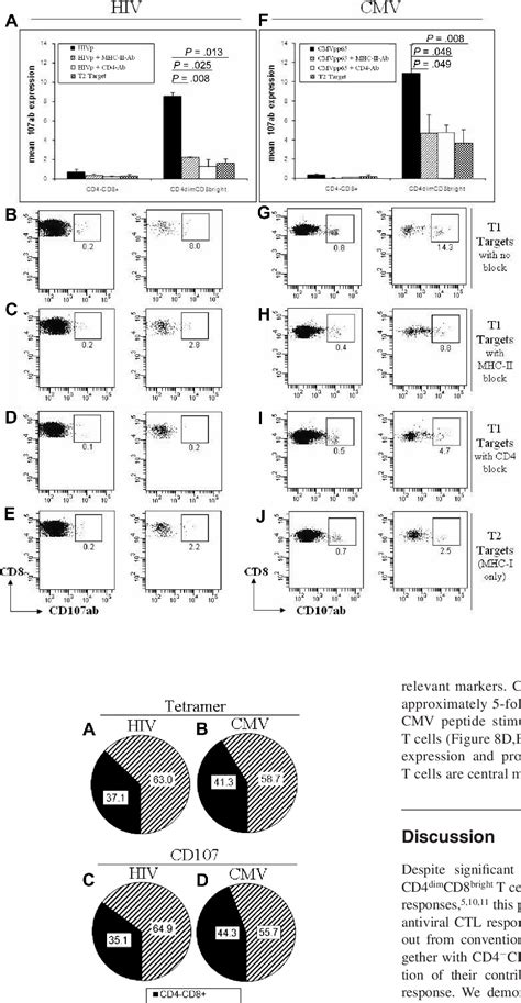 Figure 5 From Potent Hiv Specific Responses Are Enriched In A Unique Subset Of Cd8 T Cells That