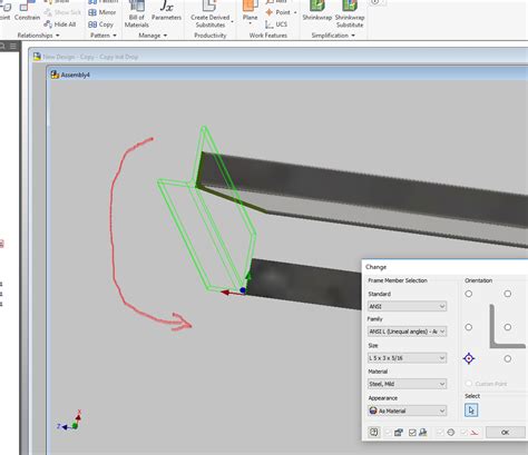 Solved Frame Generator Orientation Problem Autodesk Community