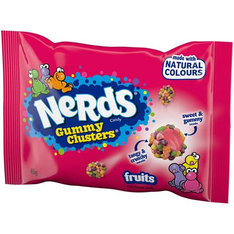 Nerds Gummy Clusters Fruits 20 X 45g Usa Import Five Star Trading Holland