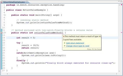 Java Returning Value From Method Having Try Catch Finally Blocks