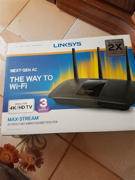 Router Linksys Computers Tech Parts Accessories Networking On Carousell