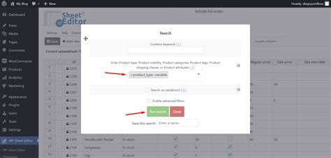 Woocommerce Bulk Delete Default Attributes From Variable Products