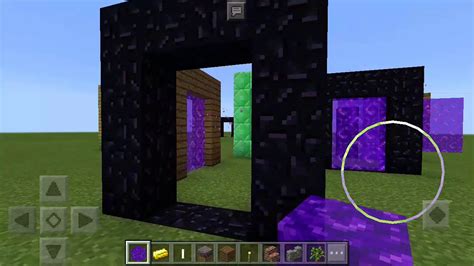 Testing The Portal Block In Minecraft YouTube