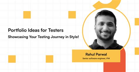 Portfolio Ideas For Testers Showcasing Your Testing Journey