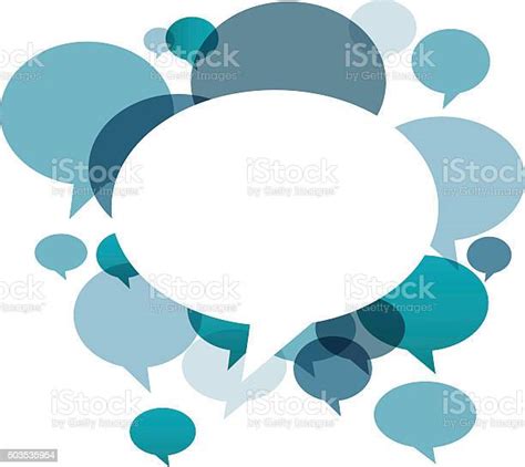 수다 비눗방울 다양한 색상 흰색 배경의 대화 풍선 문자 기호에 대한 스톡 벡터 아트 및 기타 이미지 대화 풍선 문자 기호 메시지 기포 Istock