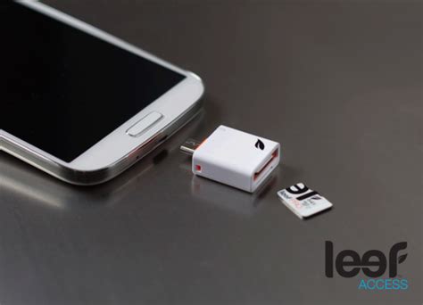 Leef Introduces MicroSD Card To MicroUSB Card Reader For Android Devices Neowin