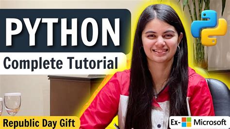 python tutorial for beginners full course at shradhakd republic day t youtube