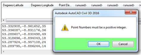 solved import points with long and lat autodesk community