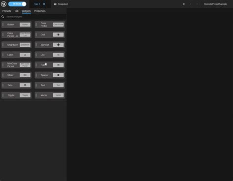 Remote Control Web Application For Unreal Engine Unreal Engine 56