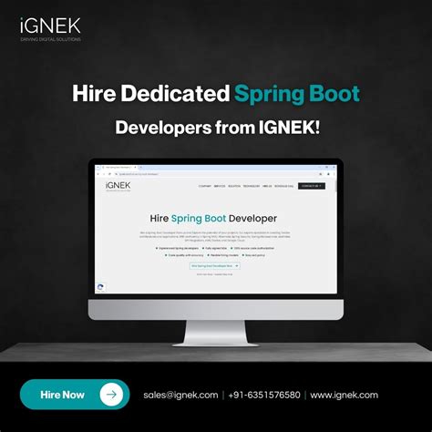 Ignek On Linkedin Hiredeveloper Java Spring Springboot Softwaredevelopers B2b
