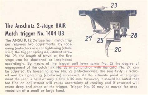 1407 U9 Trigger Adjustment Rimfire Central Firearm Forum