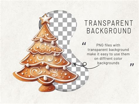 Watercolor Christmas Gingerbread Cookies Clipart Bundle 150 Etsy