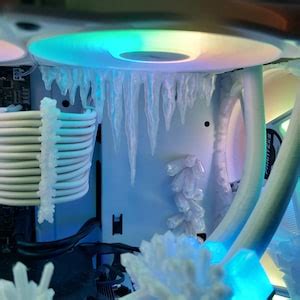 Custom Ice Pc Set Arctic Fury Ice Themed Decoration For Your