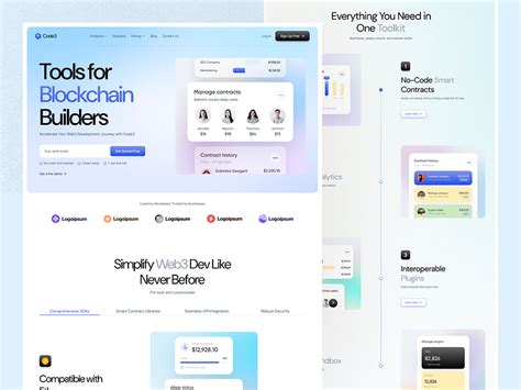 Web3 Developer Tools Code3 By Fahema Yesmin On Dribbble