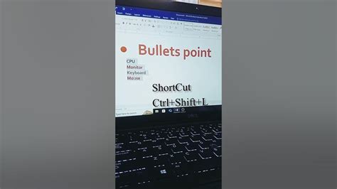 Ms Word Shortcut Wordtutorial Youtubeshorts Shorts Youtube