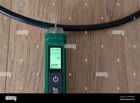 Ac Voltage Detector Instrument For Checking Electricity In Electrical