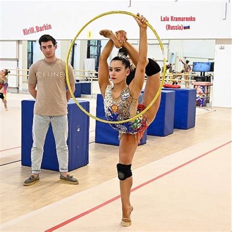 Лала Крамаренко 🤗🌼 в 2024 г Художественная гимнастика Гимнастика