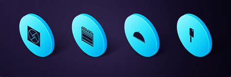 아이소메트릭 고기 헬기를 설정하고 트레이 오븐 및 환기 아이콘으로 덮여 있습니다 벡터 3차원 형태에 대한 스톡 벡터 아트 및 기타 이미지 3차원 형태 가리기 가정