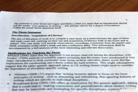 4 Ways To Write A Thesis Statement WikiHow