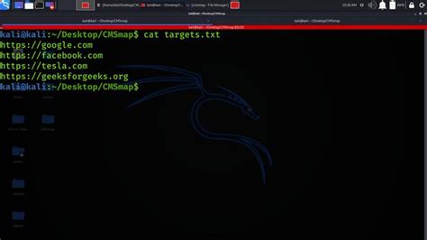 CMSmap Open Source CMS Scanner GeeksforGeeks