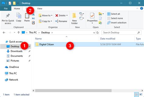 Ways To Manage Files With File Explorer From The Home Tab Digital Citizen