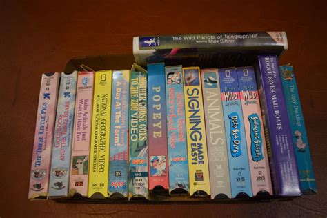 Lot Vhs Tapes