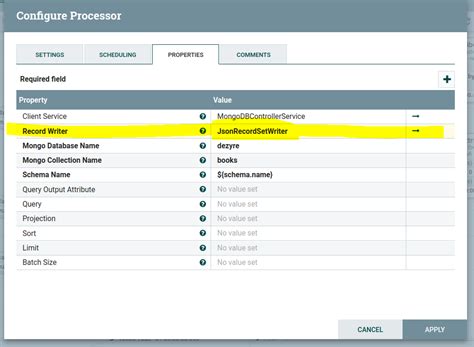 Fetch Data From Mongodb Table And Store It On Local File In Nifi