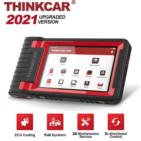 THINKCAR Thinktool PD8 OBD2 Scanner Professional 28 Reset Service ECU Coding Code Reader Full System