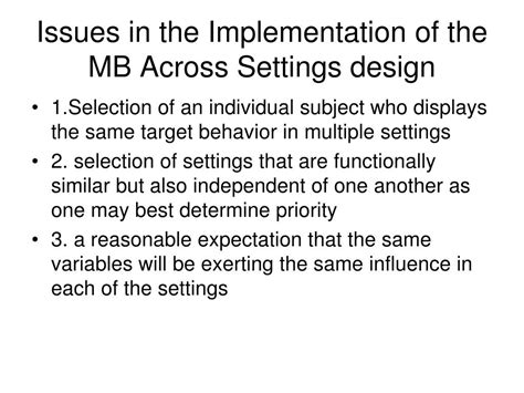 PPT Multiple Baseline Designs PowerPoint Presentation Free Download ID