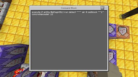 Detecting Is Not Working Is There A Solution Or Different Command Rminecraftcommands